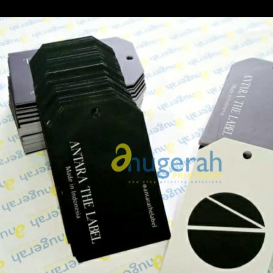 Hang Tag Art Carton 210gr - Potong Trim | Anugerah Print.com