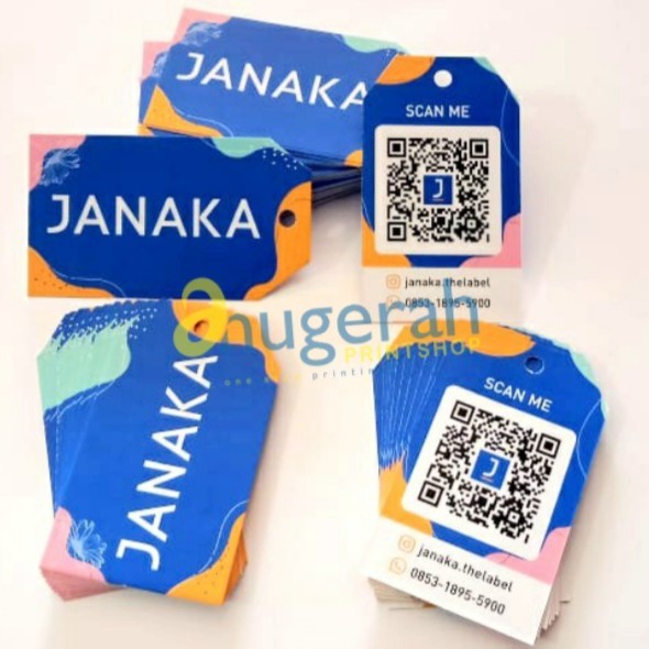Hang Tag Art Carton 310gr - Potong Trim | Anugerah Print.com