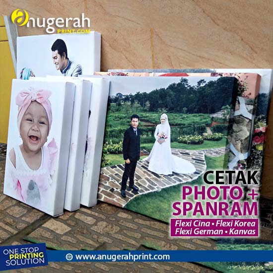 Cetak Spanram Bahan Canvas_16RS ( 40x60cm ) | Anugerah Print.com